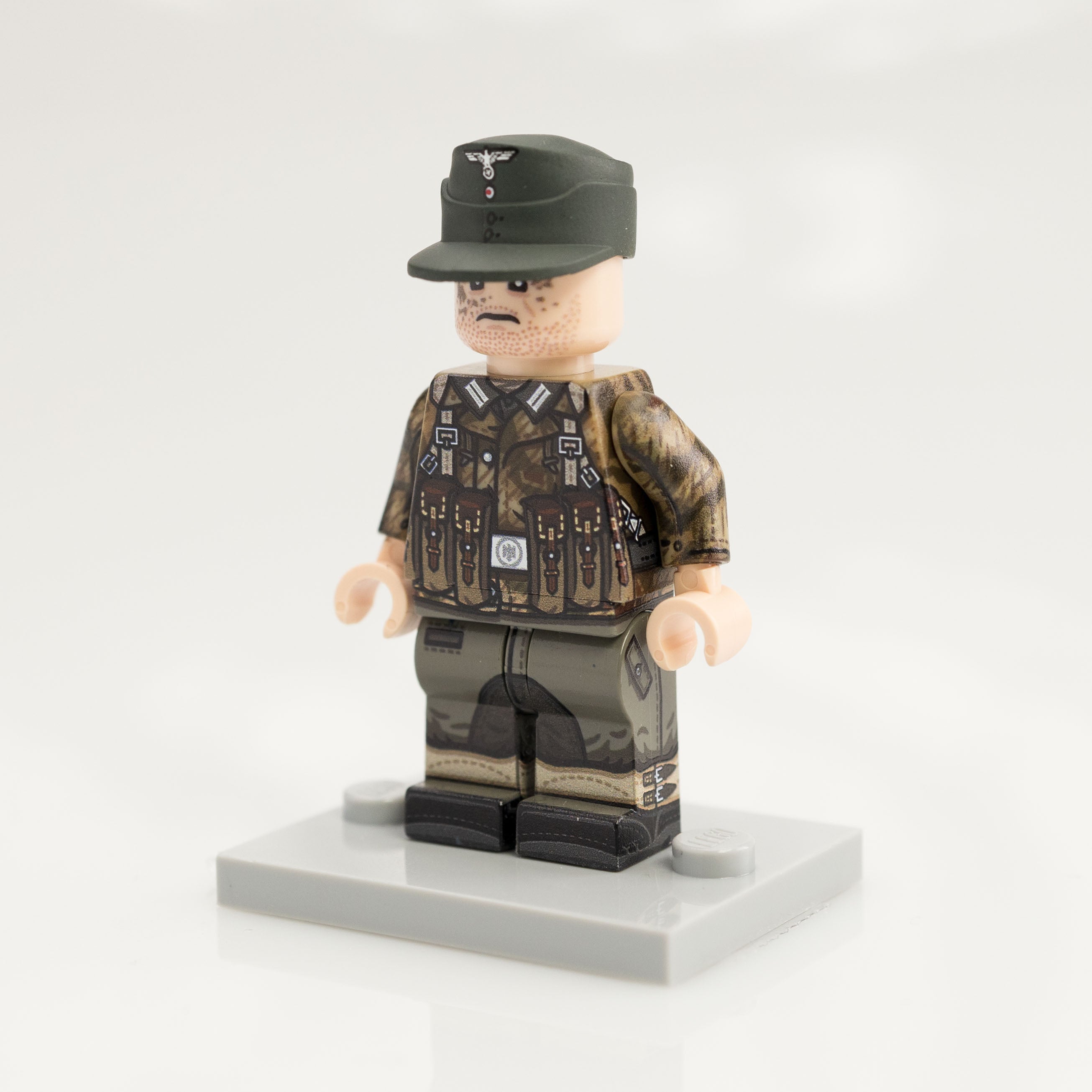 Old Grey German Minifigure #65 – The Minifig Co.