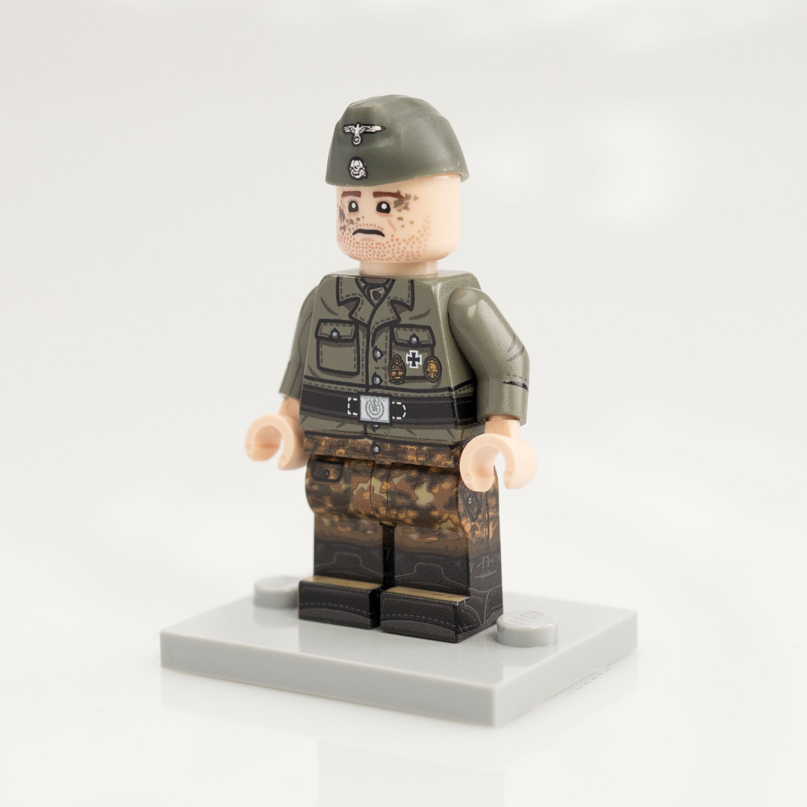 Old Grey German Minifigure #70 – The Minifig Co.