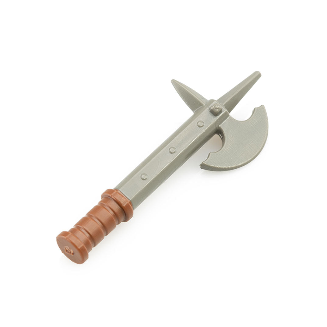 Medieval Battle Axe Overmold (ODG) | The Minifig Co.