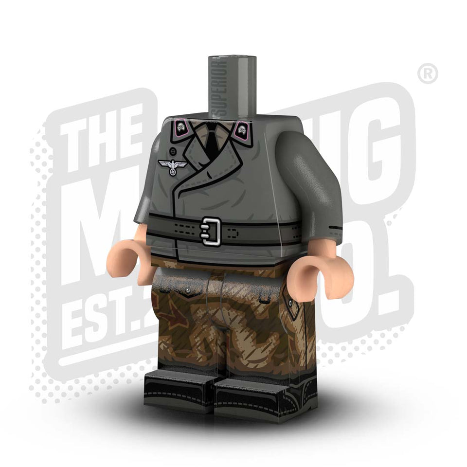 German Panzer Body - Grey/Swamp – The Minifig Co.