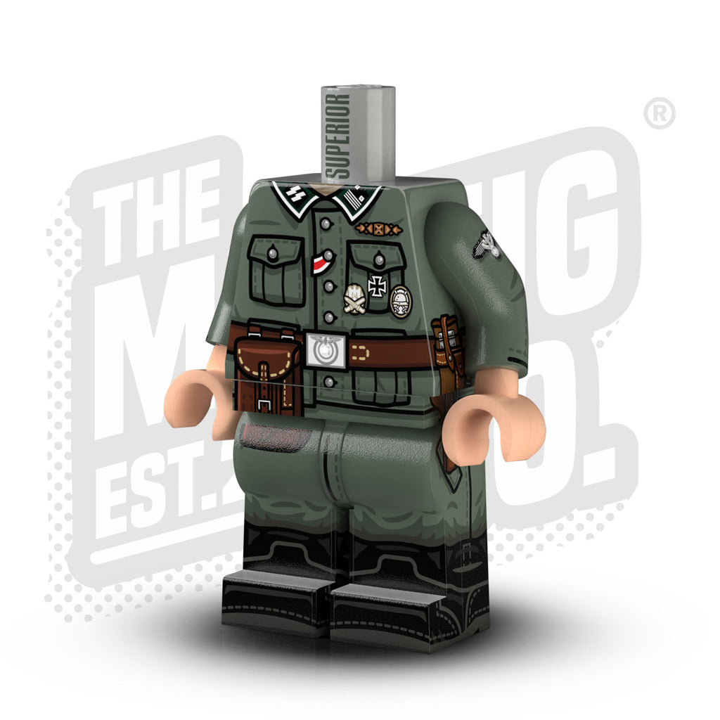 Early War M1936 German Custom LEGO Minifigures