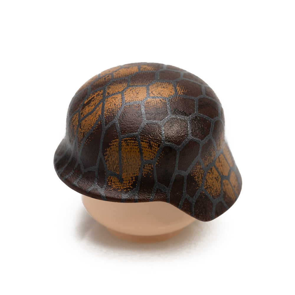Chickenwire/Rusted Stahlhelm (Dark Brown)