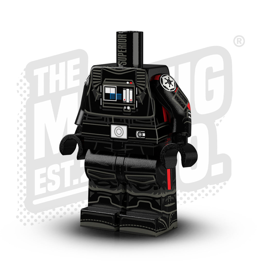 Imperial Tie Pilot (Red Stripe) – The Minifig Co.