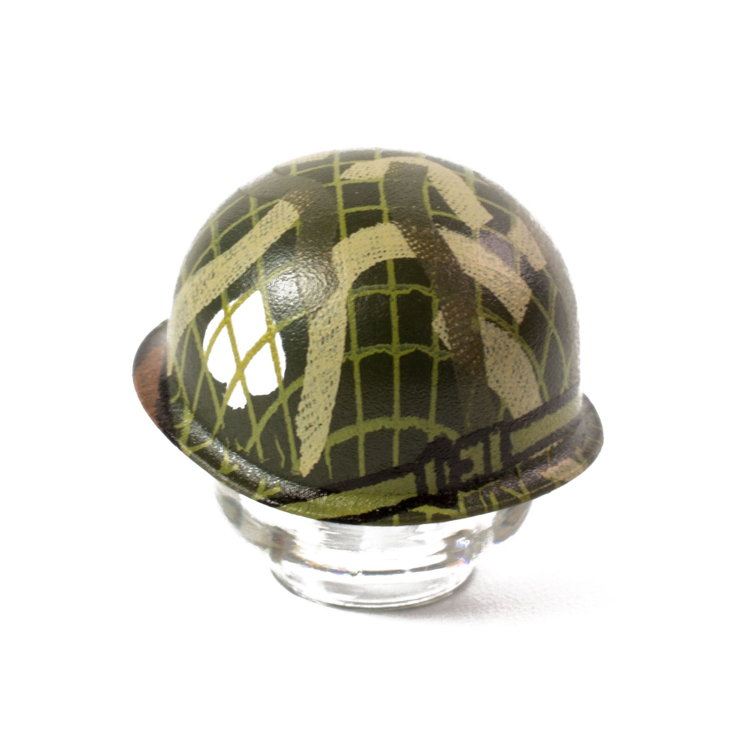 Strapped Burlap Spade Helmet