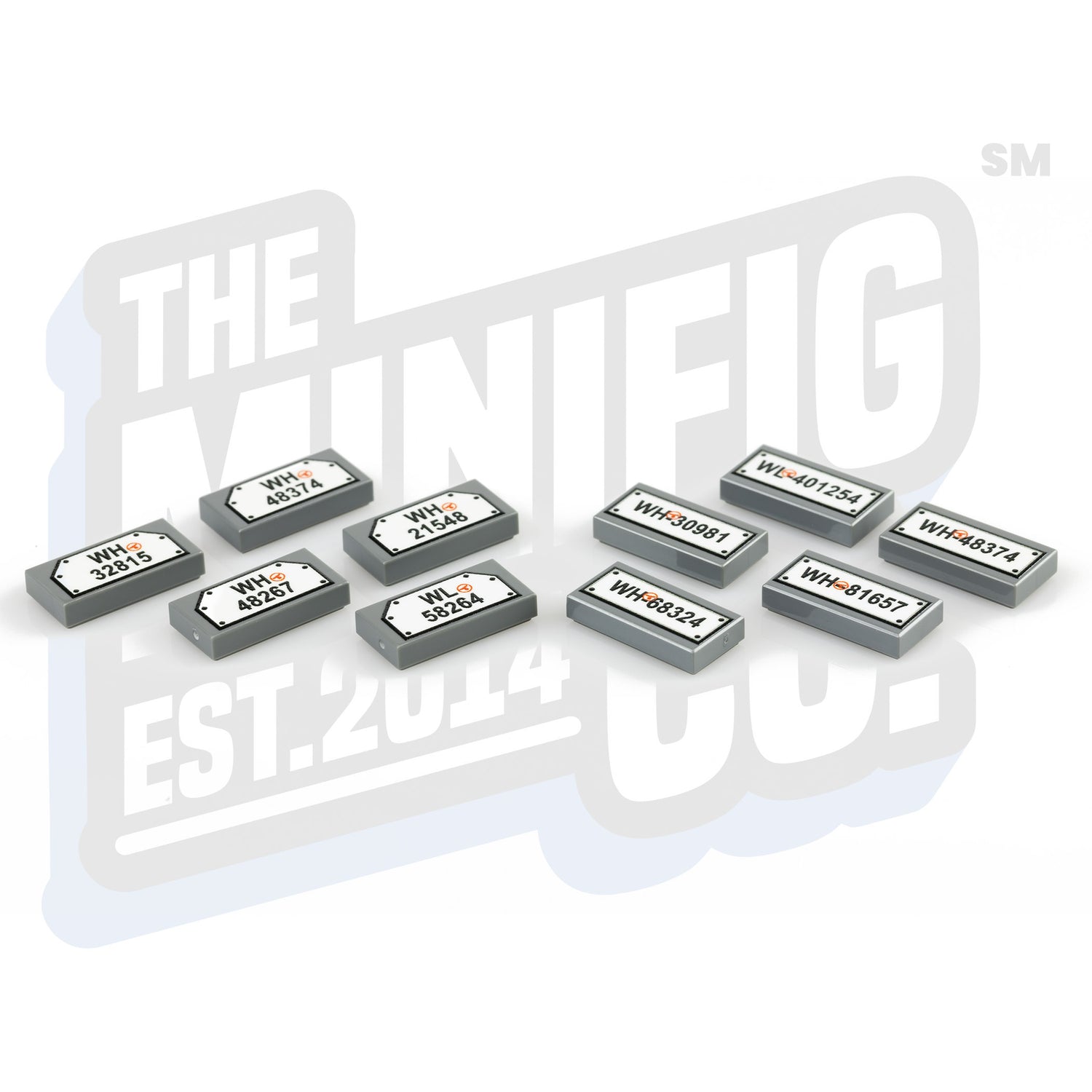 WWII German License Plate Pack